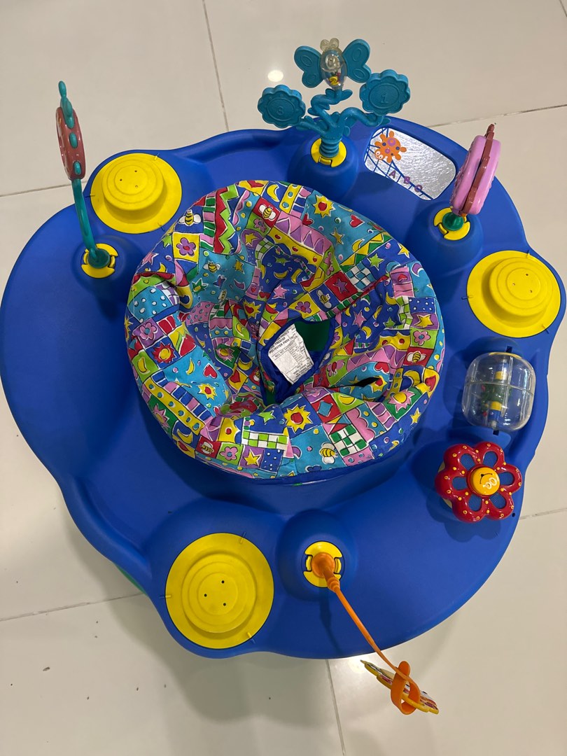 Evenflo exersaucer bounce and learn complete set, Babies & Kids, Infant ...