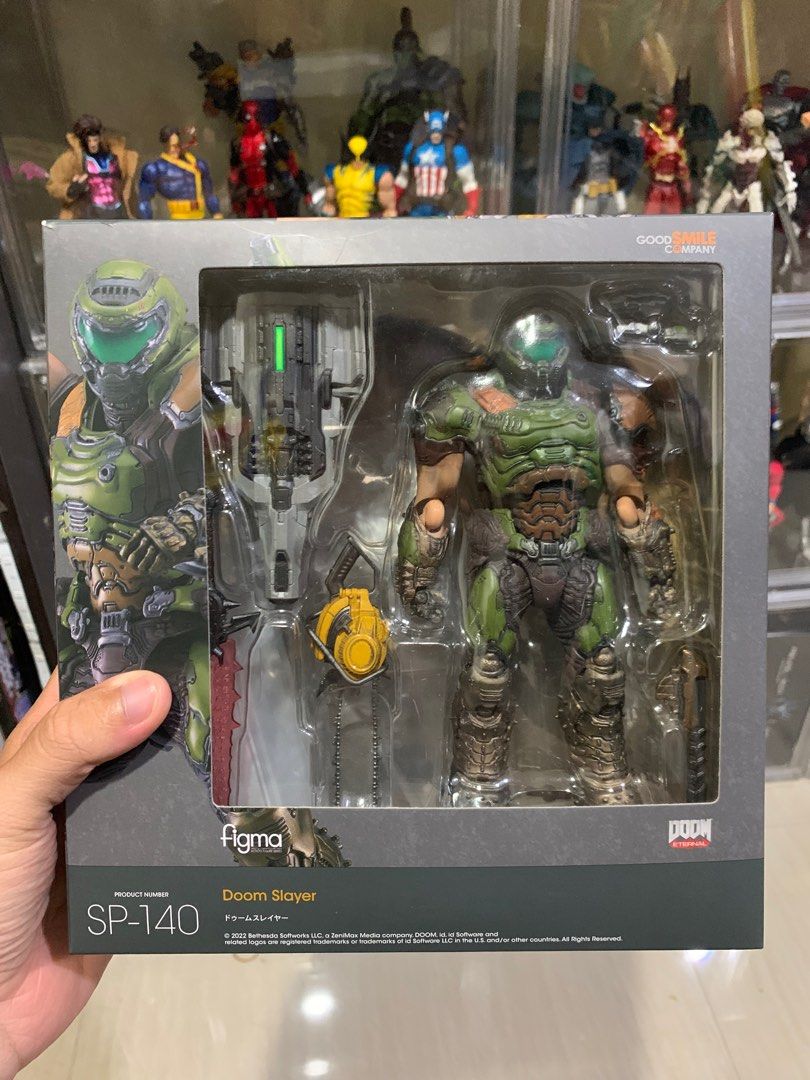 Figma Doom Slayer, Hobbies & Toys, Toys & Games on Carousell
