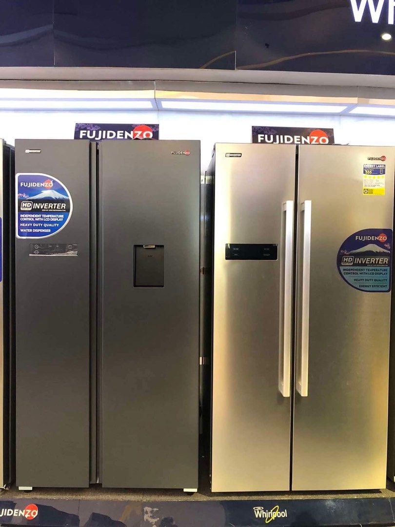 FUJIDENZO HD Inverter Side by Side and Multi Door Refrigerator ISR-20SS ...