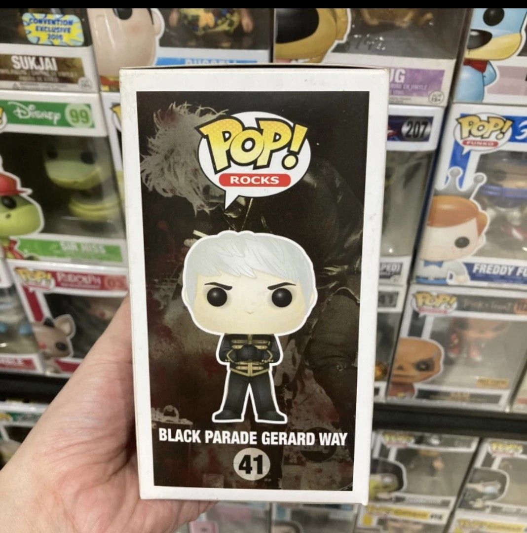 Funko Pop music my chemical romance mcr black parade gerard way, Toys ...