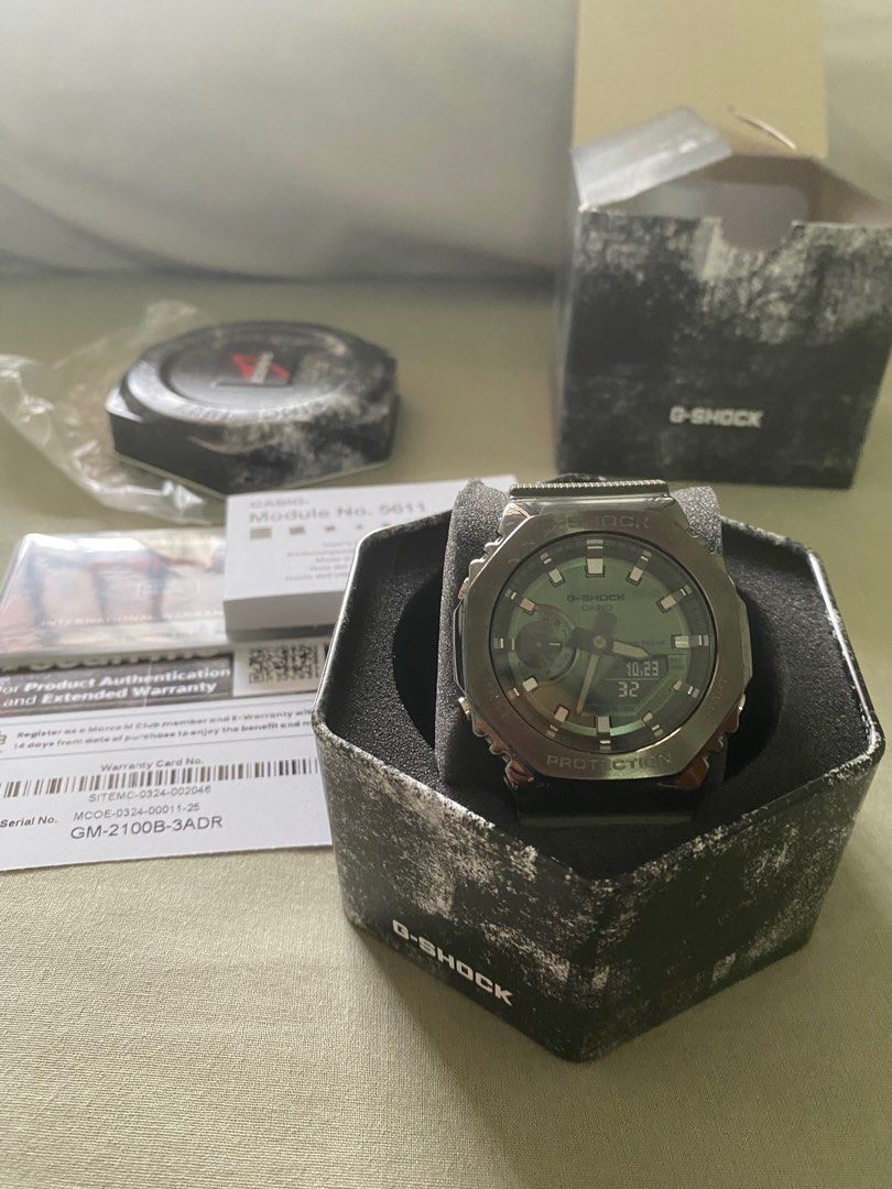 G gshock oak model, Men's Fashion, Watches & Accessories, Watches on ...