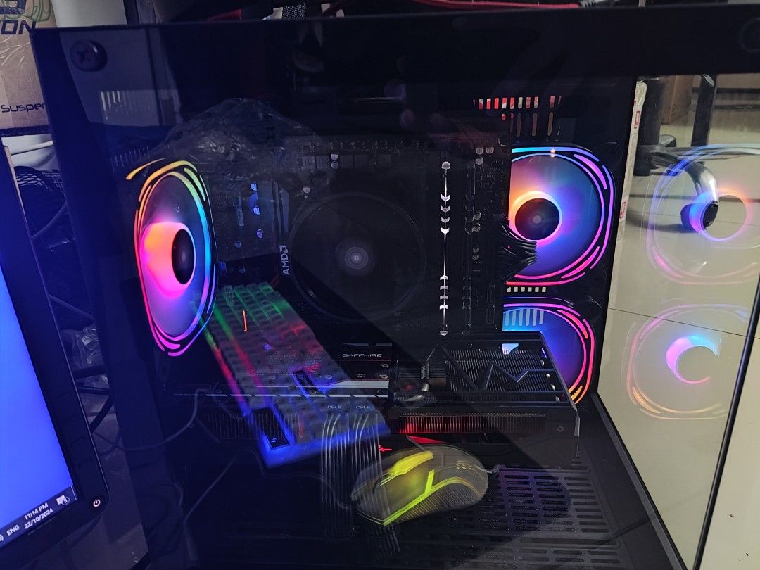 NEGO Gaming/Editing PC full set Ryzen 5 Vega 56 8gb 16GB RAM, Computers ...