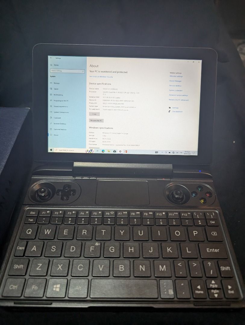 GPD WIN Max 2020/Gaming 2in1 UMPC/10th Gen Intel Core i5/16GBRAM/Open box/US Keyboard, Computers ...
