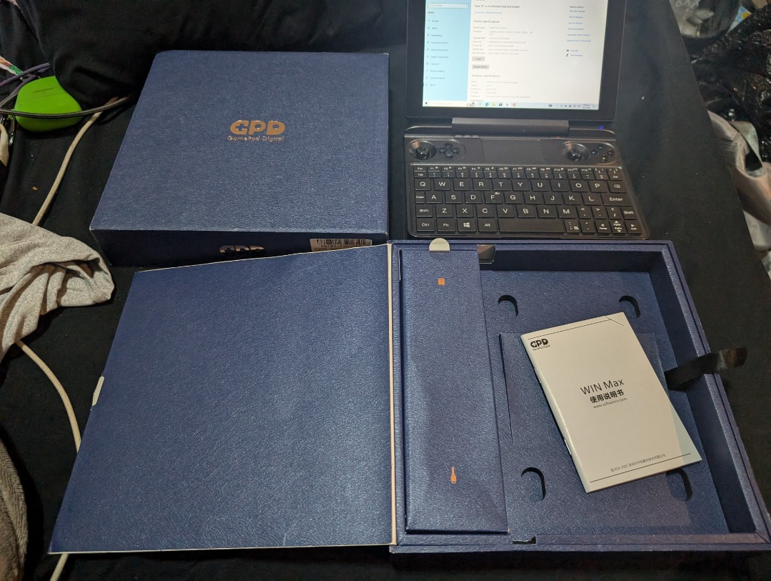 GPD WIN Max 2020/Gaming 2in1 UMPC/10th Gen Intel Core i5/16GBRAM/Open ...