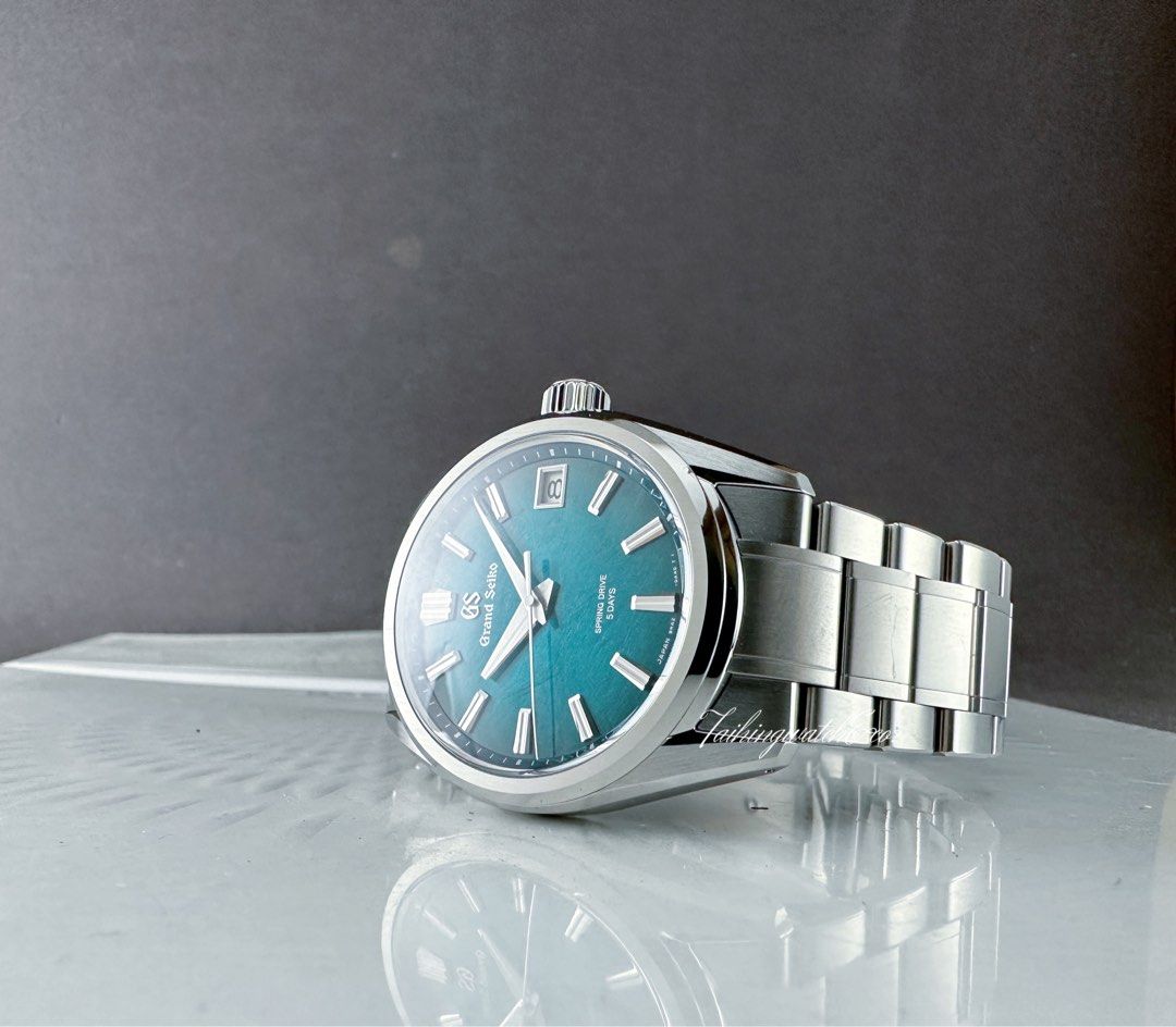 Grand Seiko Evolution 9 Atera blue valley SLGA025G, Luxury, Watches on ...