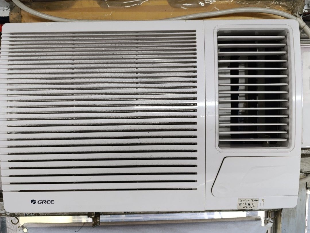 Gree 2.5HP Window Type Non Inverter Aircon Model -U-J24-3NM Purchased ...