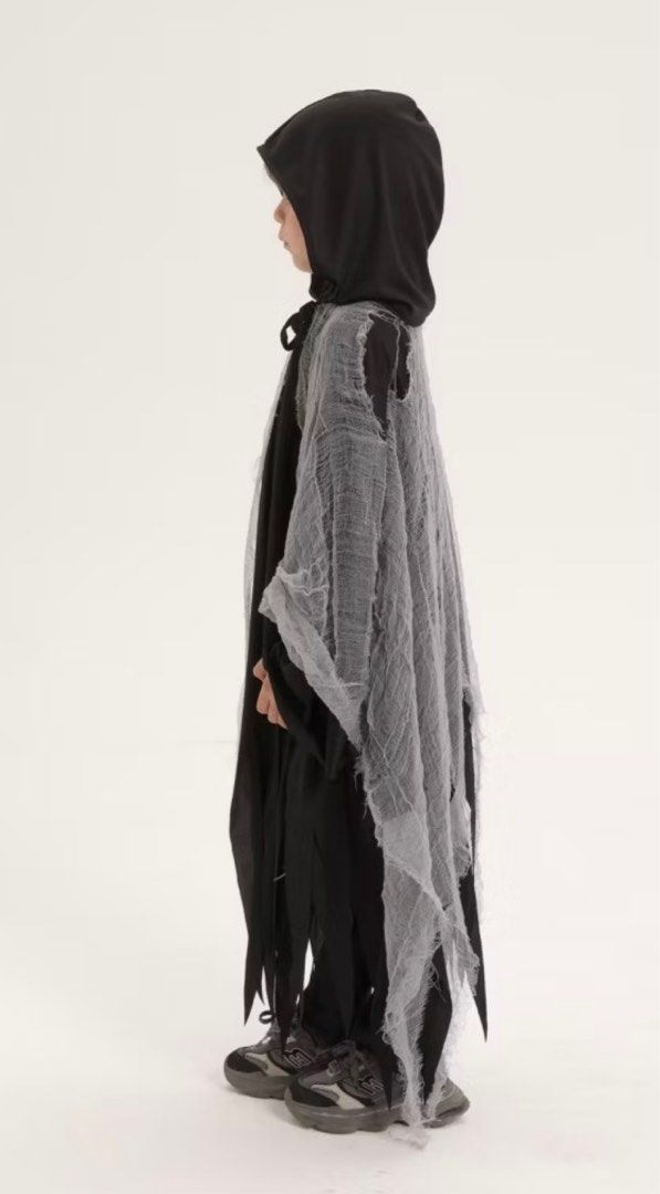 Grim Reaper Cape Costume, Babies & Kids, Babies & Kids Fashion on Carousell