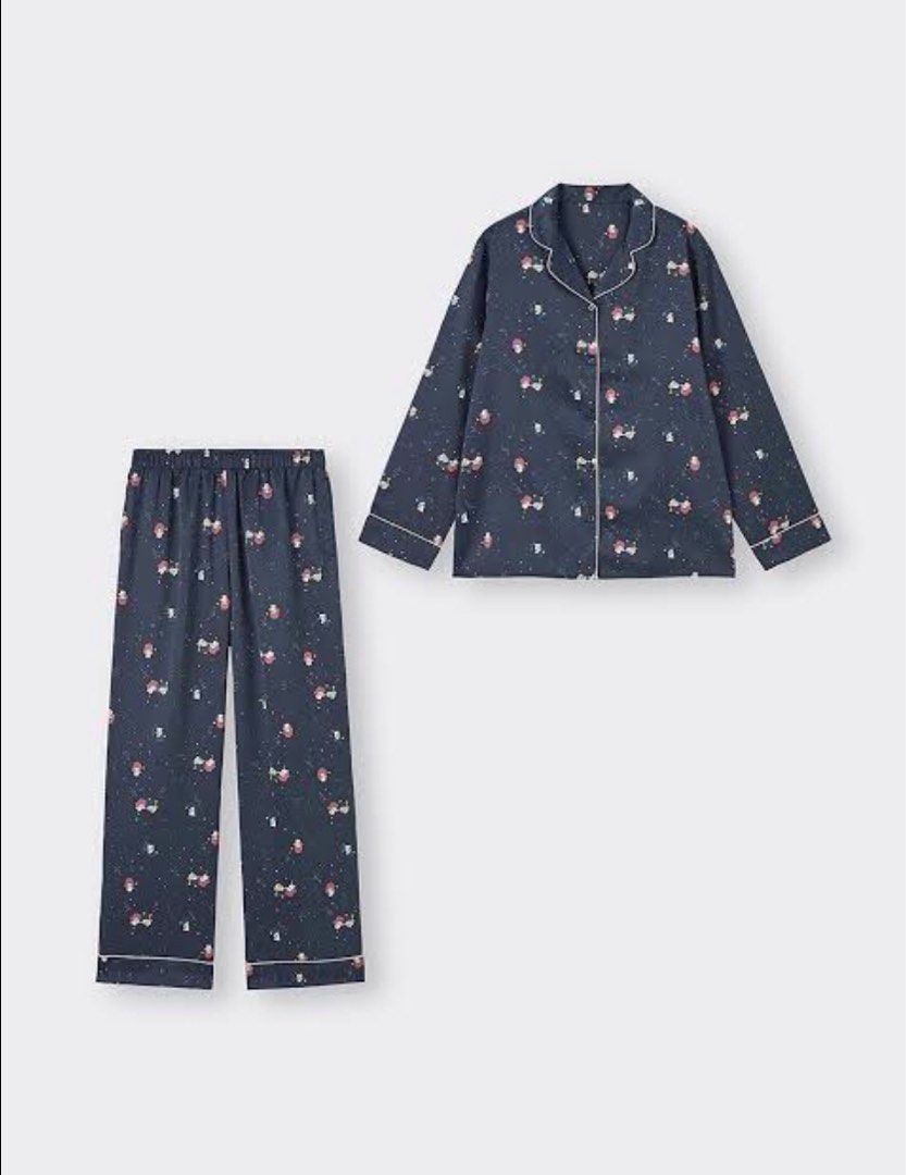 GU by Uniqlo Satin Pyjamas San Rio Little Twin Star Set, Women's ...