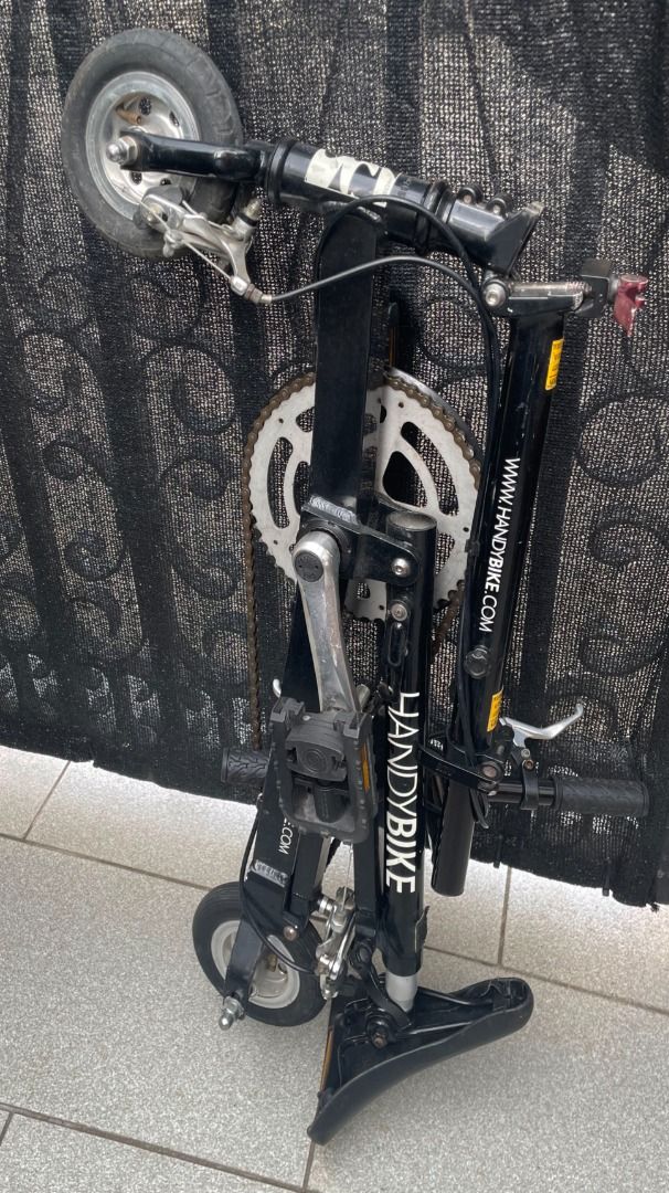 罕有收藏HANDYBIKE 6 德國設計台灣製造 not carry me / strida / dahon, 運動產品, 單車及配件, 單車 ...