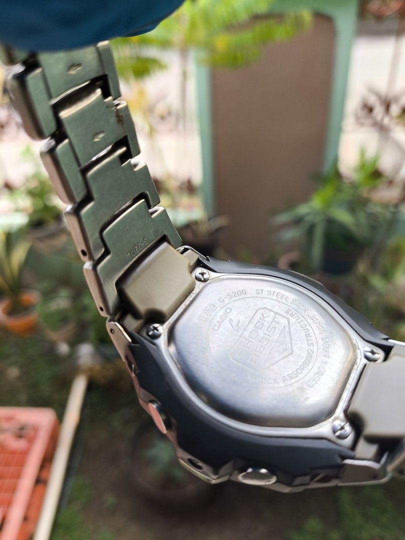 (Harga Net) Jam Tangan Casio G-Shock G-520D All Original Analog Digital ...