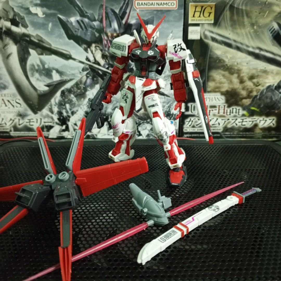 HG ASTRAY RED FLIGHT UNIT, Hobbies & Toys, Toys & Games on Carousell