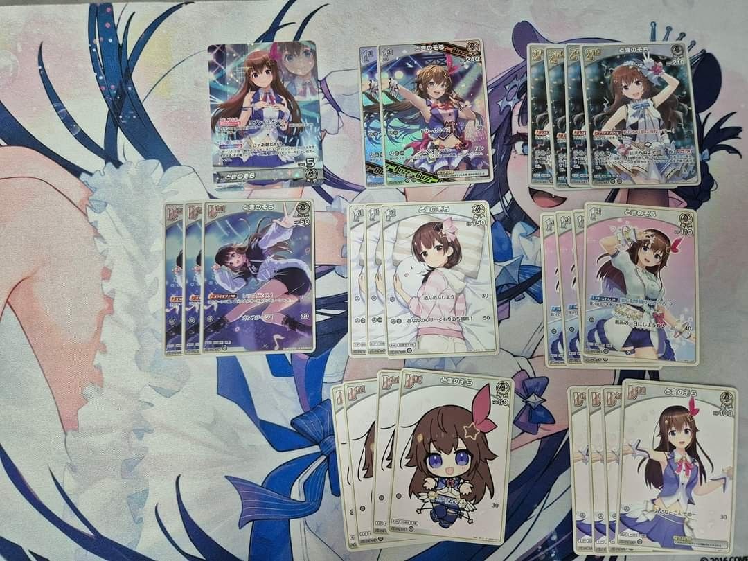 Hololive OCG - Sora set, Hobbies & Toys, Toys & Games on Carousell