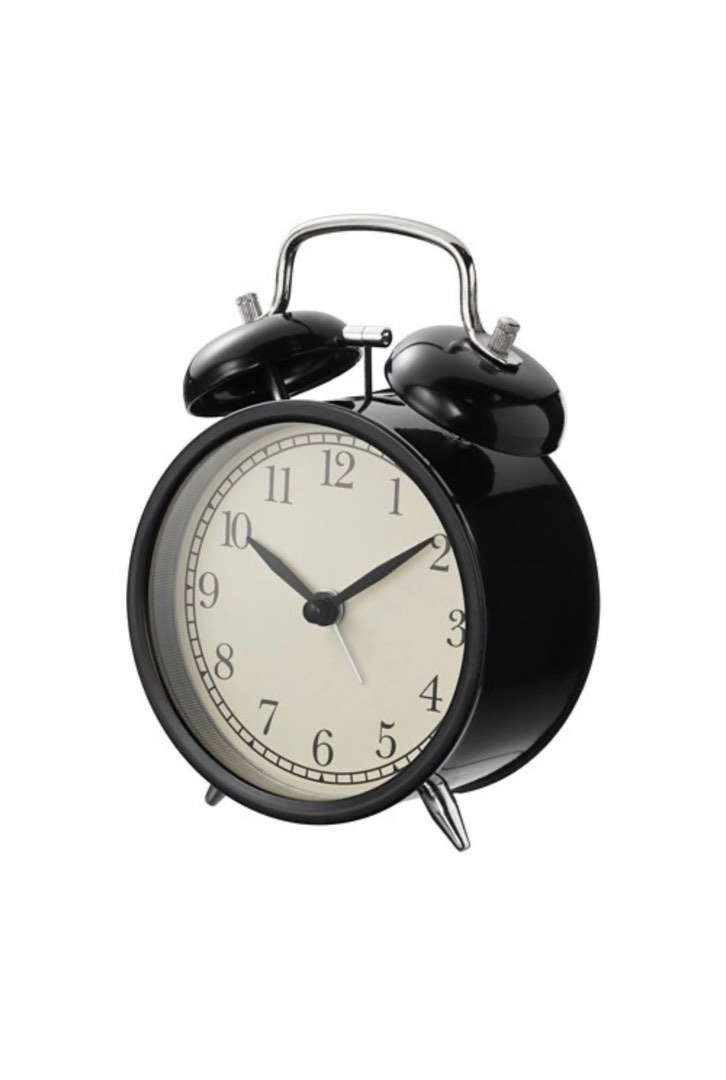 Ikea Dekad Alarm Clock Black, Furniture & Home Living, Home Decor ...
