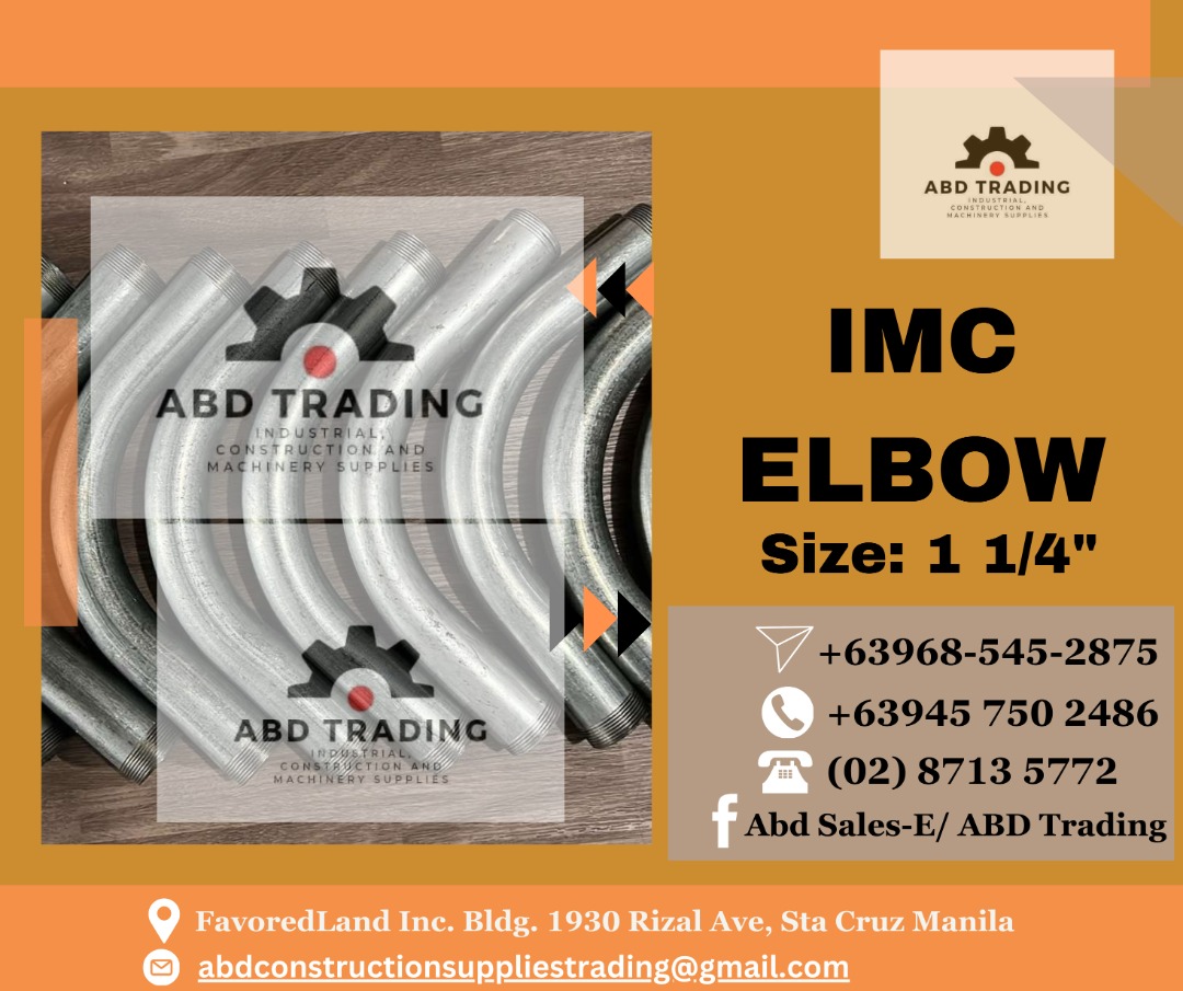IMC ELBOW, Commercial & Industrial, Construction Tools & Equipment on ...