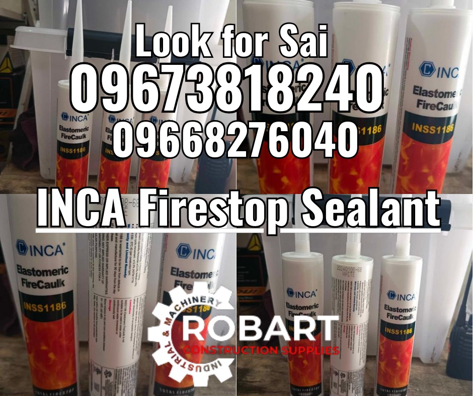 INCA Firestop Sealant, Commercial & Industrial, Construction Tools ...