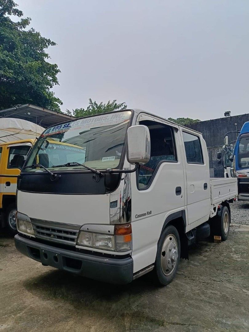 Isuzu Elf NKR Double Cab Cargo Dropside 6W, Special Vehicles, Heavy ...