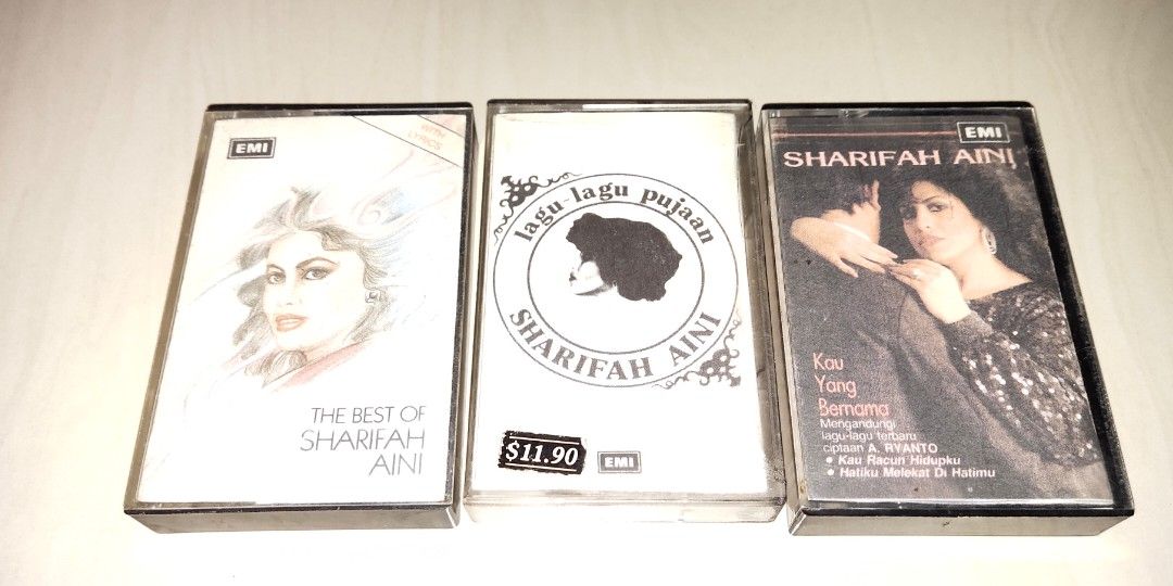 Kaset Sharifah Aini, Hobbies & Toys, Music & Media, Vinyls on Carousell