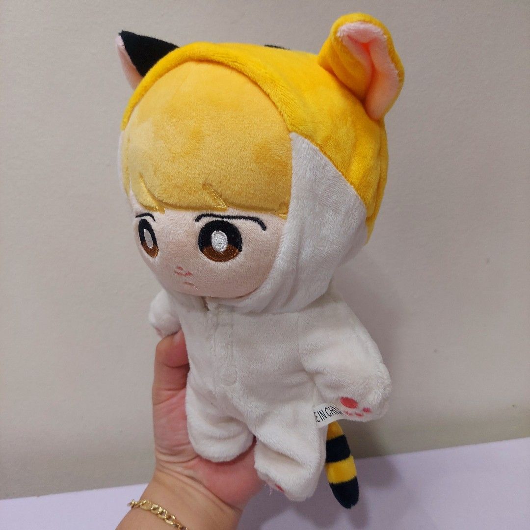 Kpop BTS Doll with Cat Costume 20cm Plush Toy - Perfect for Fans and ...