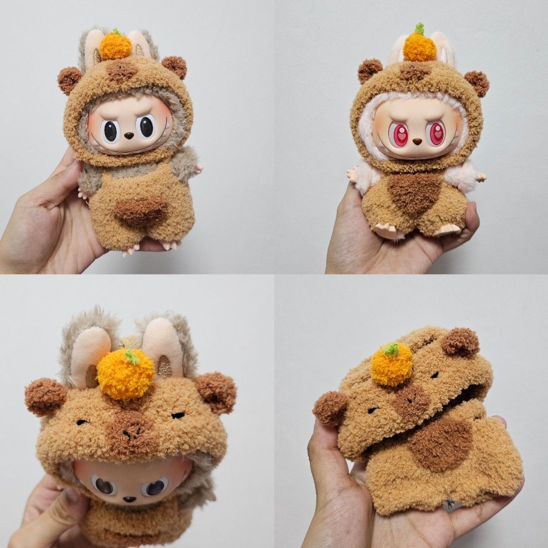 Labubu Capybara Outfit, Hobbies & Toys, Toys & Games on Carousell