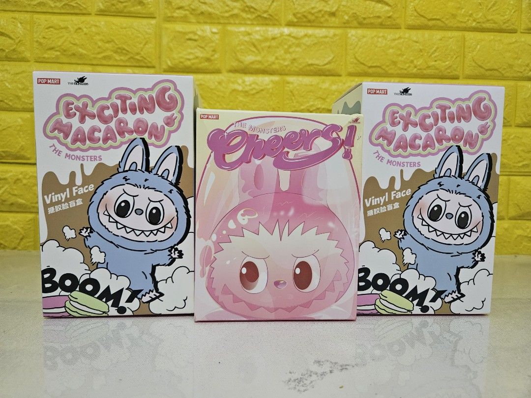 Labubu V1 and Cup, Hobbies & Toys, Toys & Games on Carousell