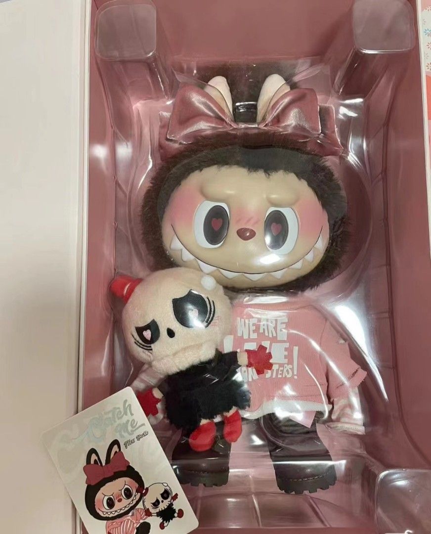 Labubu Valentine's Pink Edition, Hobbies & Toys, Toys & Games on Carousell