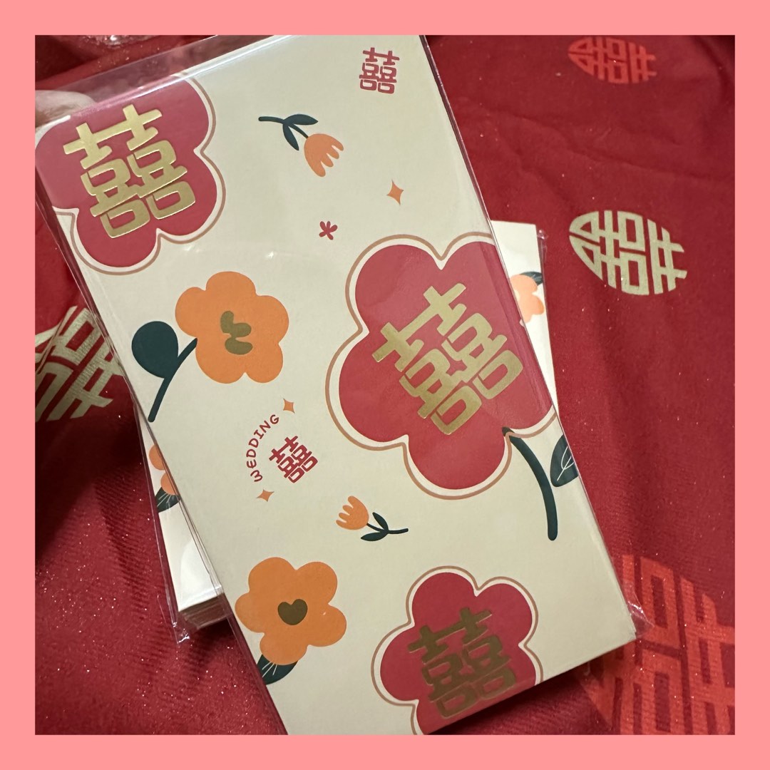 Wedding Angpau Packet, Hobbies & Toys, Stationery & Craft, Other ...