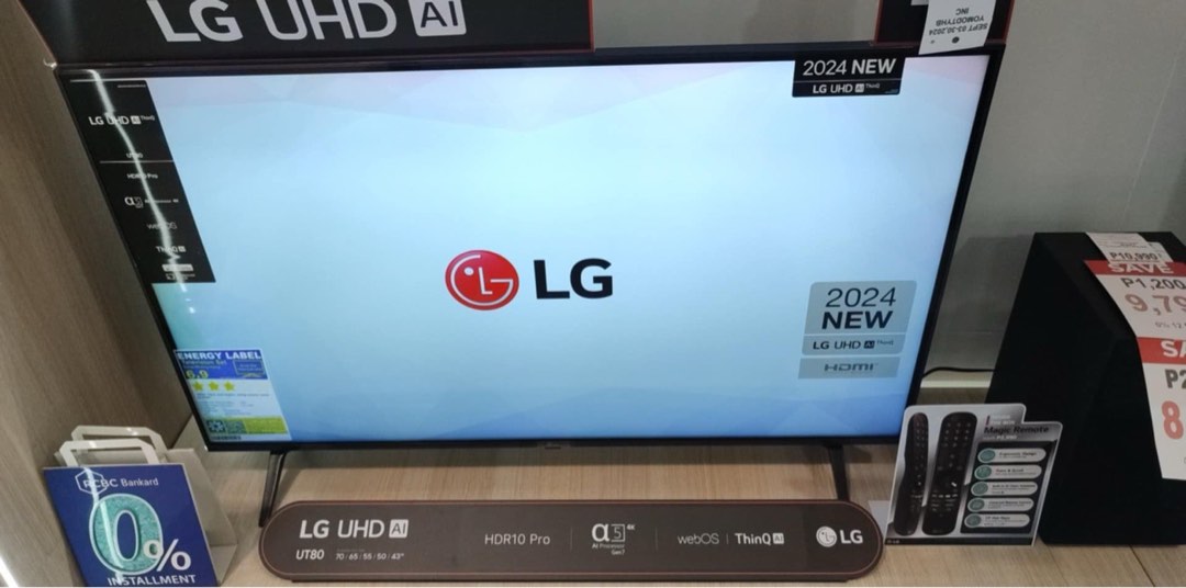 LG 4K UHD SMART TV 43UT8000 50UT8000 55UT8000 65UT8000, TV & Home ...