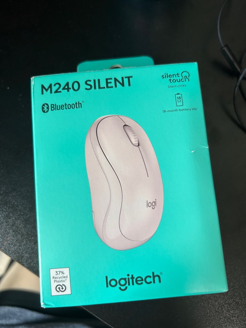 Logi Tech Wireless Mouse Silent Click Computers And Tech Parts And Accessories Mouse