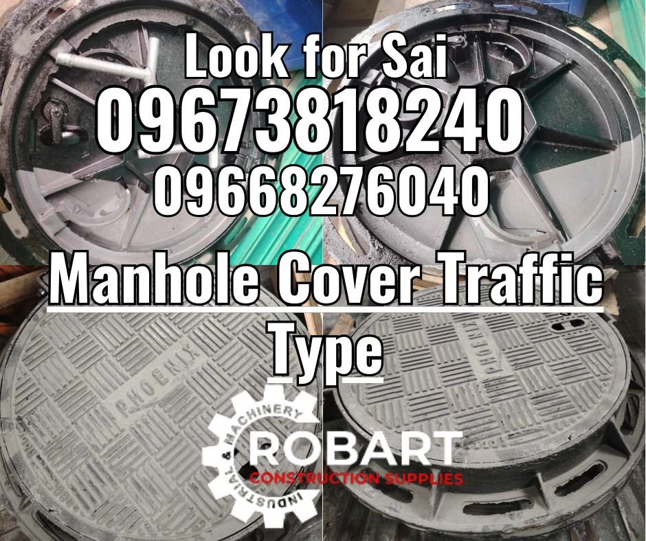 Manhole Cover Traffic Type, Commercial & Industrial, Construction Tools ...