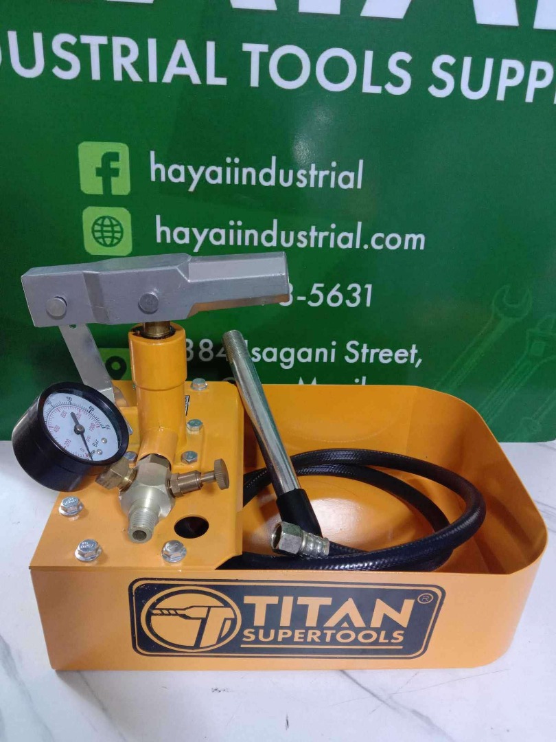 MANUAL HAND TEST PUMP, Commercial & Industrial, Industrial Equipment on ...