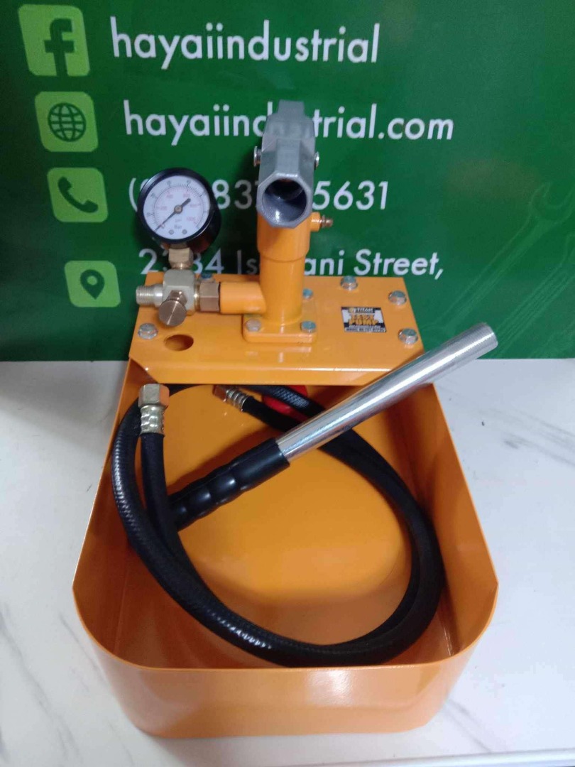 Manual hand test pump, Commercial & Industrial, Industrial Equipment on ...