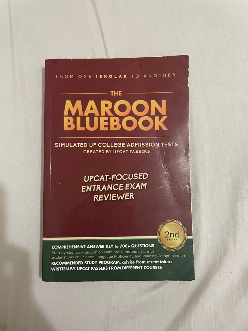 MAROON BLUEBOOK 2ND EDITION, Hobbies & Toys, Books & Magazines ...
