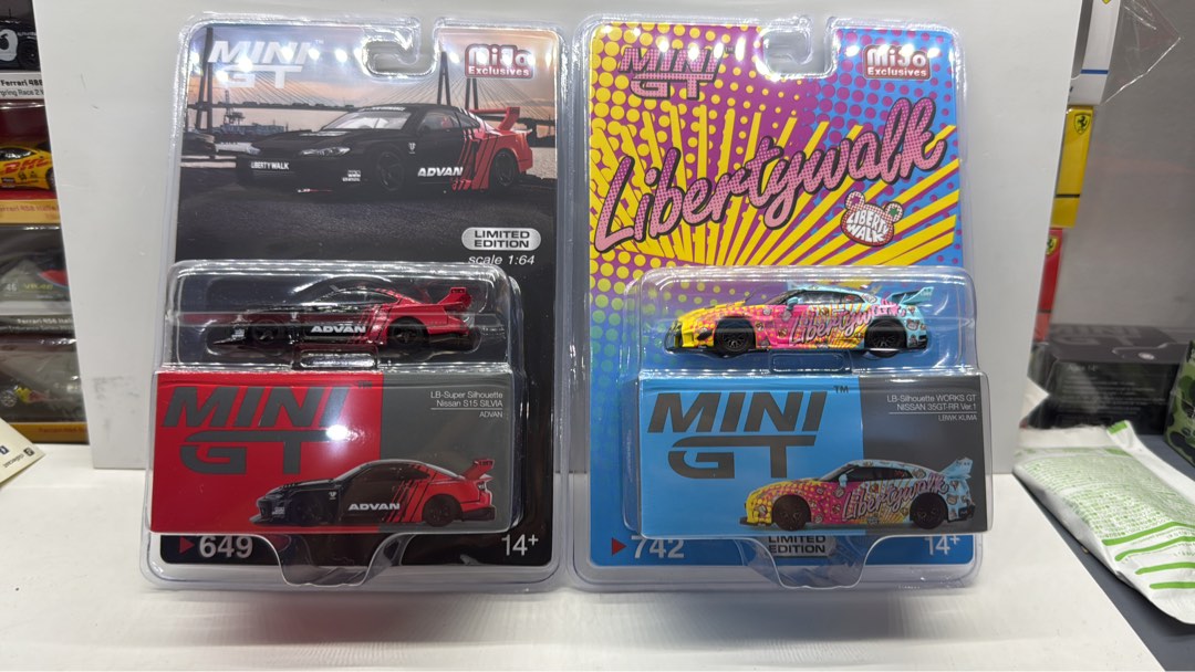 Mini GT R35 kuma Silvia Advan Blister, Hobbies & Toys, Toys & Games on ...