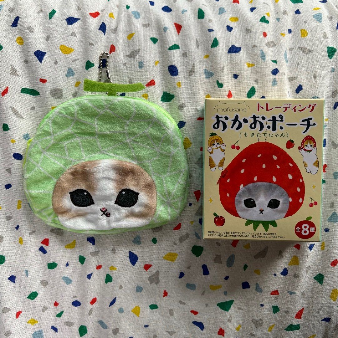 Mofusand Pouch Blindbox Unsealed Melon (NEW), Hobbies & Toys, Toys & Games on Carousell
