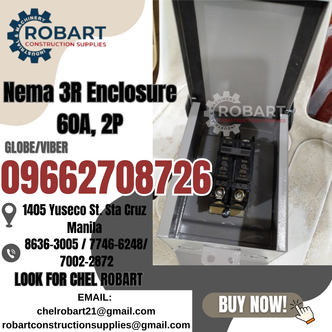 NEMA 3R ENCLOSURE, Commercial & Industrial, Construction Tools & Equipment on Carousell