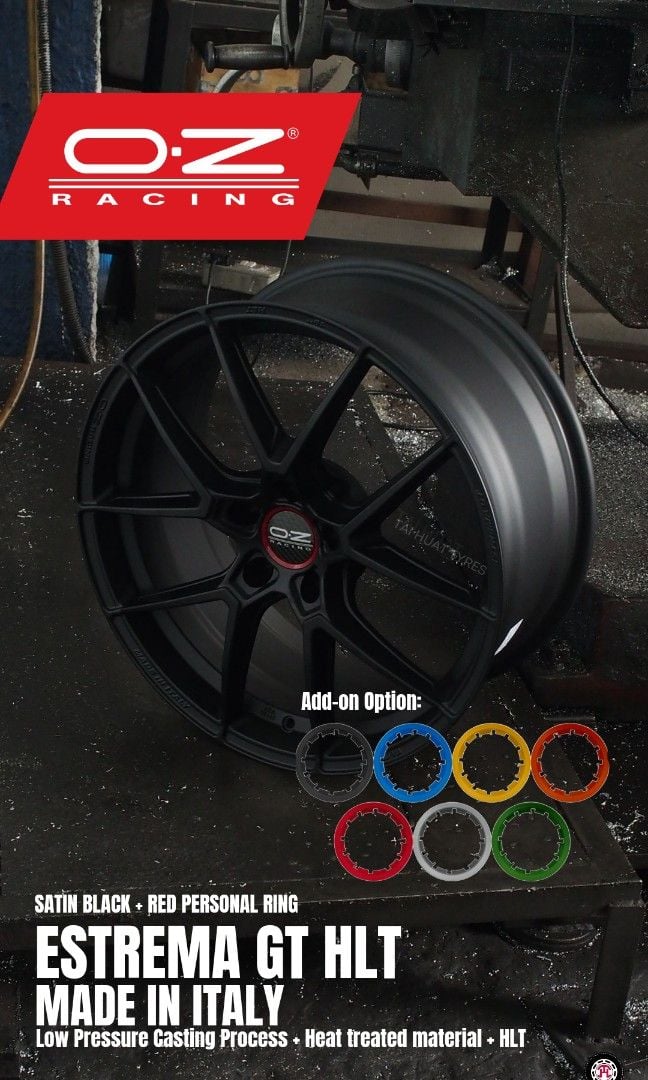NEW* OZ Racing Estrema GT HLT MADE IN Italy ️Genuine OZ rims 5x112 5x108 rims, Car Accessories ...