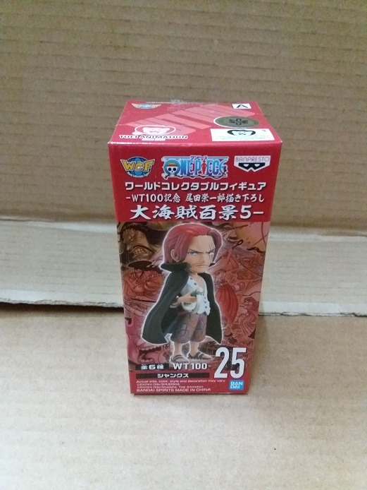 One Piece WCF Shank Red Hair Pirates WT100 World Collectible Figure ...