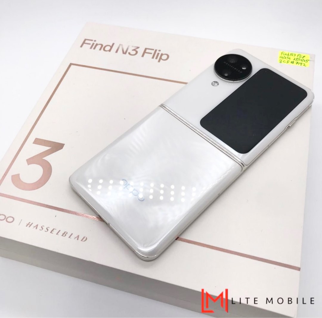 Oppo Find N3 Flip Cream Gold 256GB, Mobile Phones & Gadgets, Mobile ...