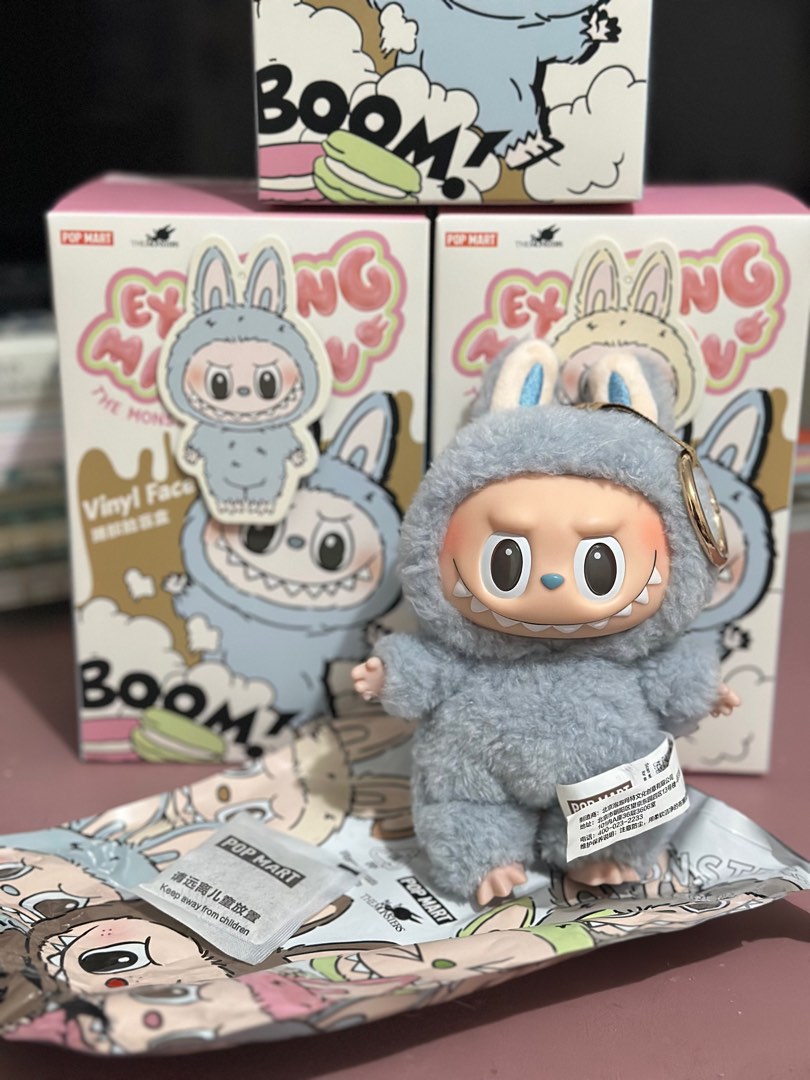 Original Labubu V1 Exciting Macaron - Sea Salt Coconut, Hobbies & Toys ...