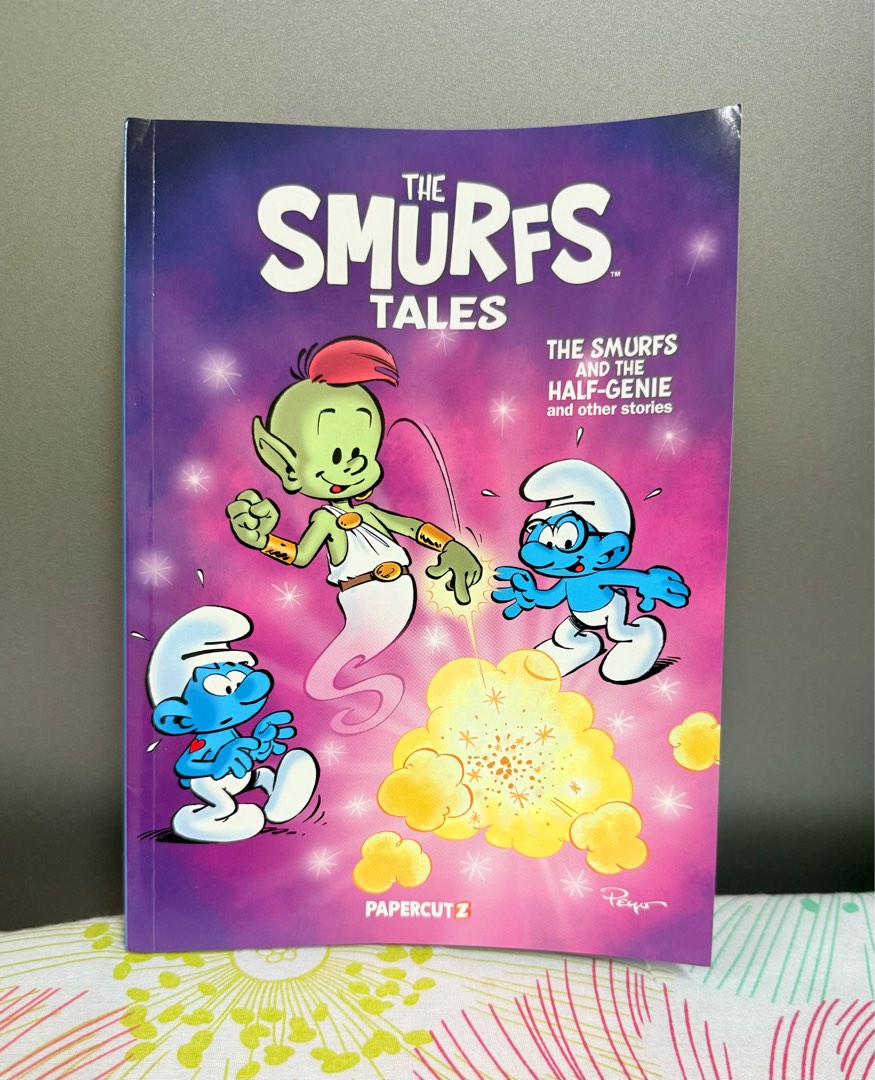 PAPERCUTZ The Smurfs Tales #10: The Smurfs And The Half-Genie & other ...