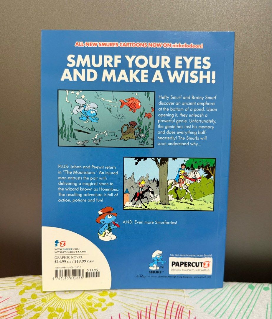 PAPERCUTZ The Smurfs Tales #10: The Smurfs And The Half-Genie & other ...
