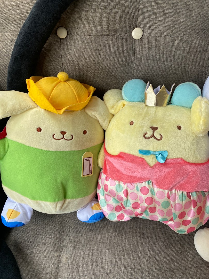 Pompompurin purin sanrio plushie, Hobbies & Toys, Toys & Games on Carousell