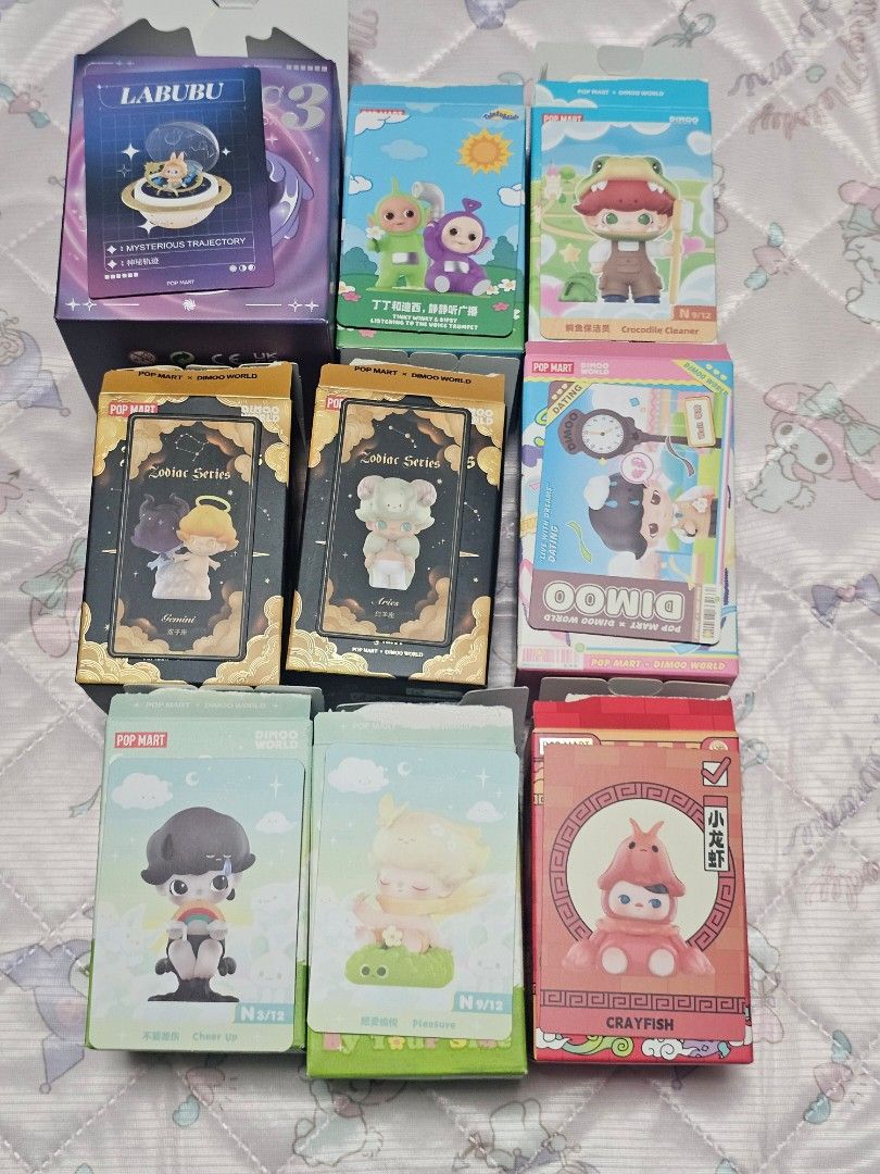 Popmart dimoo pucky teletubbies labubu blind box, Hobbies & Toys, Toys ...