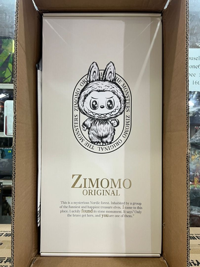 Popmart Zimomo Original The Monster I Found You, Hobbies & Toys, Toys & Games on Carousell