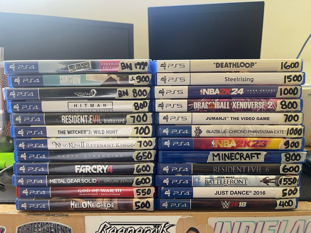 PS4/PS5 GAMES, Video Gaming, Video Games, PlayStation on Carousell