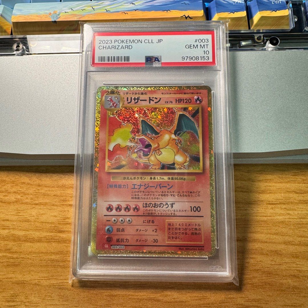 [PSA 10] Classic Charizard #003 2023 CLL Japanese, Hobbies & Toys, Toys & Games on Carousell