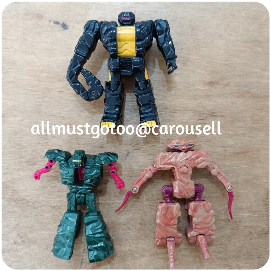 Rock Lords Gobots Tonka Bandai Japan - Stone Hook, SaberStone ...