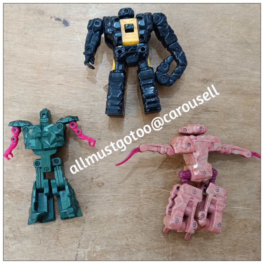 Rock Lords Gobots Tonka Bandai Japan - Stone Hook, SaberStone ...