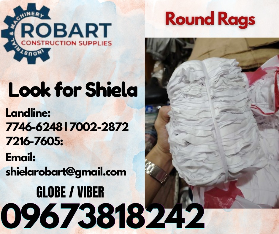 Round Rags, Commercial & Industrial, Construction Tools & Equipment on ...