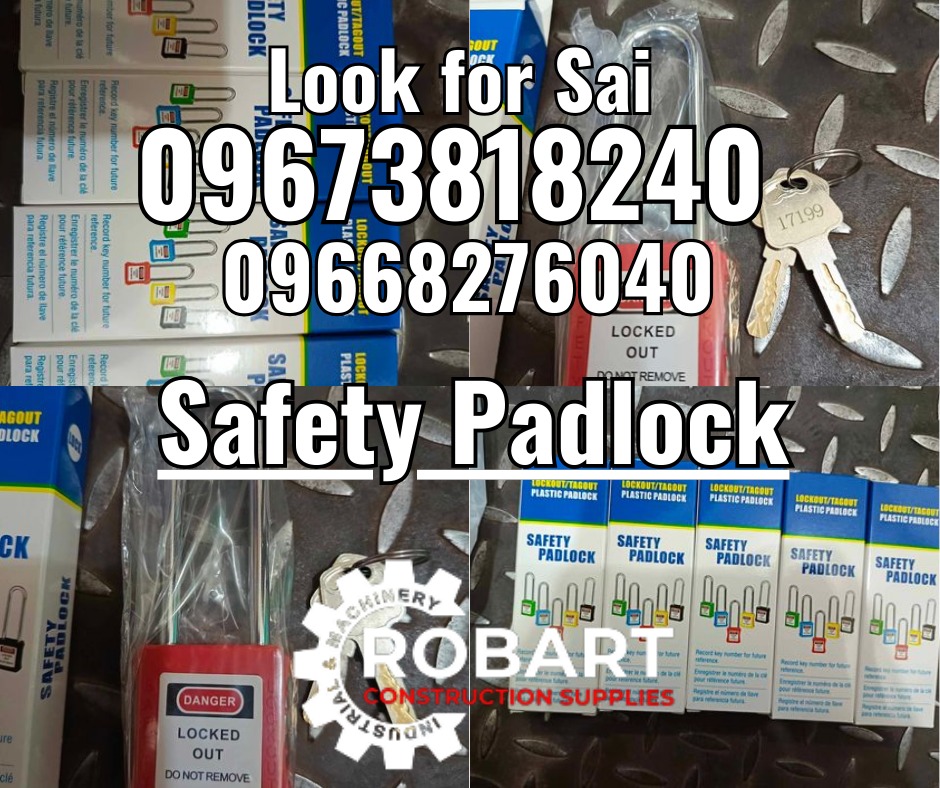 Safety Padlock, Commercial & Industrial, Construction Tools & Equipment ...